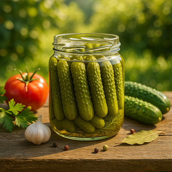 Cornichon-Style Pickled Cucumbers (French Inspiration) – The Spice Way ...