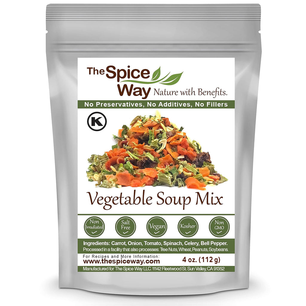 Vegetable Soup Mix - dried vegetables for all kind of soups – The Spice ...